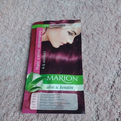 Temporary Hair Colour Shampoo Dye Sachet 4 to 8 Wash Out 40ml shade 99 ...