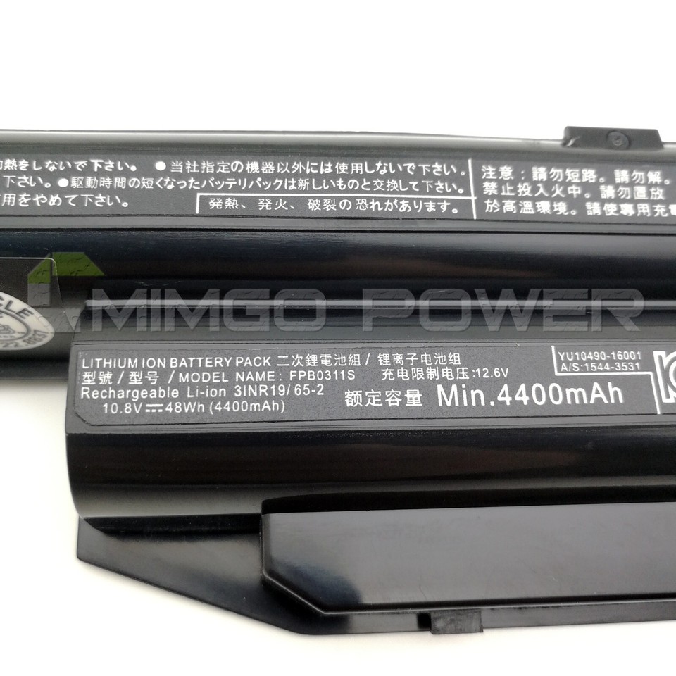 Genuine FPB0311S FPCBP416 FMVNBP231 FPCBP429 49Wh Battery for Fujitsu ...