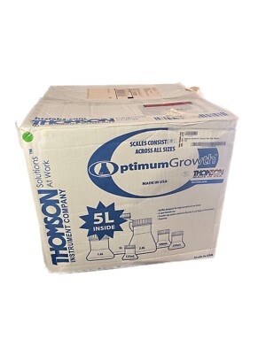 THOMSON Plastic 5L Vent Cap Optimum Growth Sterile Culture Flask 931116 ...