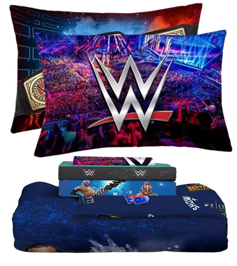 WWE "Out of the Ring" Kids Reversible Bed Set-AB0FN4TL8K72 ...