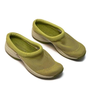 Merrell Primo Vent Spring Green Mesh Air Cushion Slip On Clogs Size 9.5 ...