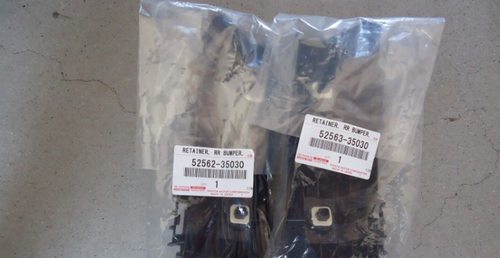 Toyota Genuine OEM holder rear bumper upper RH&LH SET FJ CRUISER GSJ1 ...