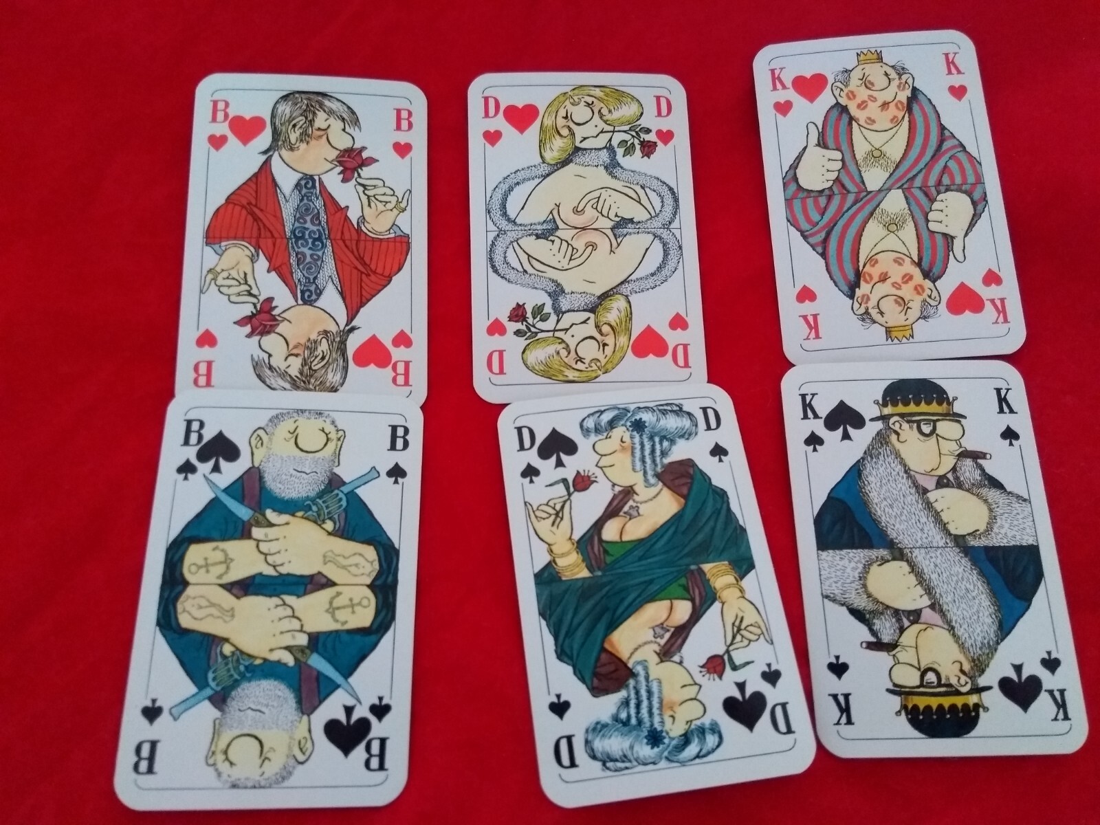 vintage loriot poker Romme playing cards | eBay Australia