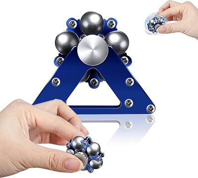 EDC Fidget Spinner Desk Stand Metal Toys Gift Stress Relief | eBay