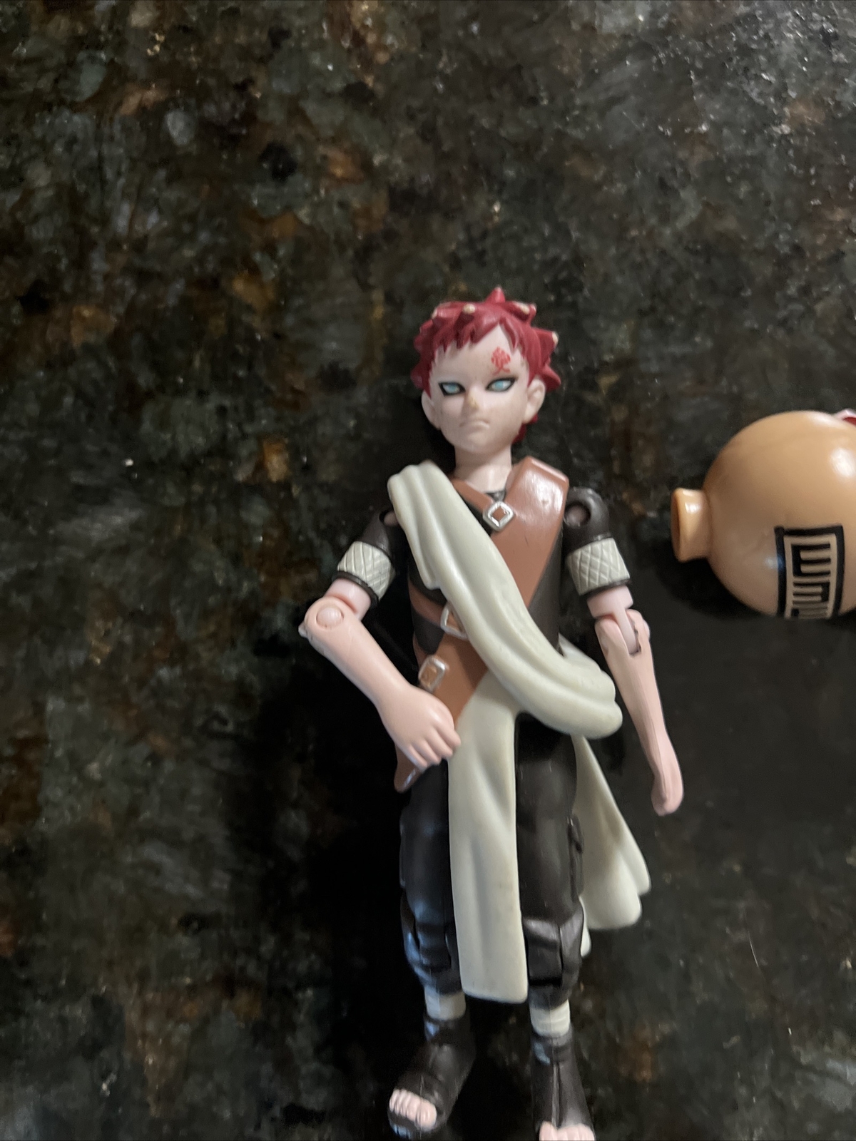 VTG 2002 Shonen Jump Naruto Ultimate Defense Sandstorm GAARA Figure & Accessory | eBay
