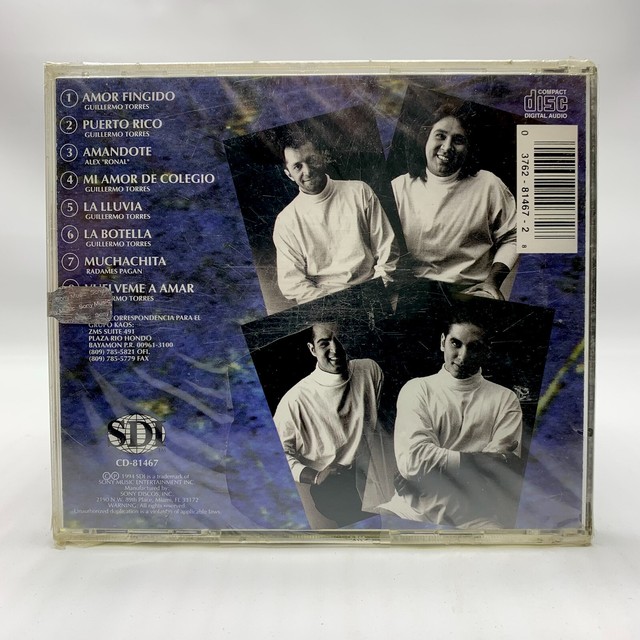 Kaos 1995 by Kaos (CD, Nov-1994, Sony Music Distribution (USA)) for ...