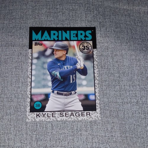 2021 Update 1986 Topps 35th Platinum Anniversary #86B-25 Kyle Seager #D / 70 | eBay