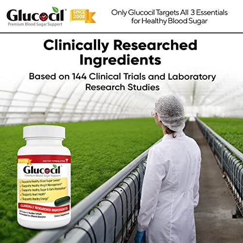 Glucocil Total Blood Sugar Optimizer Promotes Healthy Blood Sugar Level ...