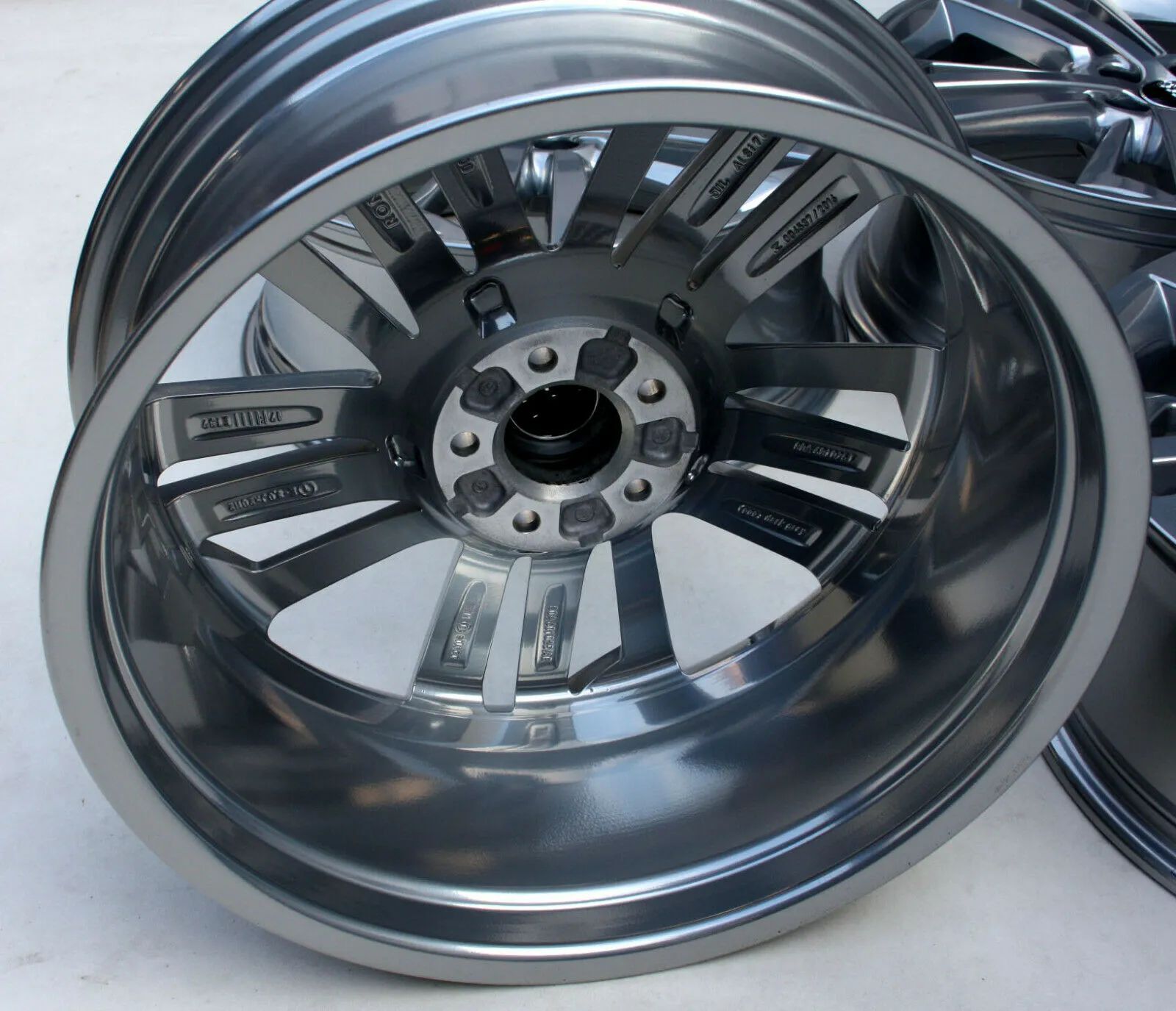 4x Original 20 Zoll Q5 SQ5 80A FYB FYG Felgen 8x20 ET 39 80A601025AE ...