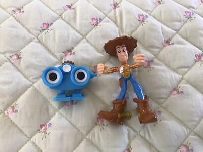 Disney Pixar Toy Story RARE LENNY 1.5” Figure & Woody Playset Figure 3. ...