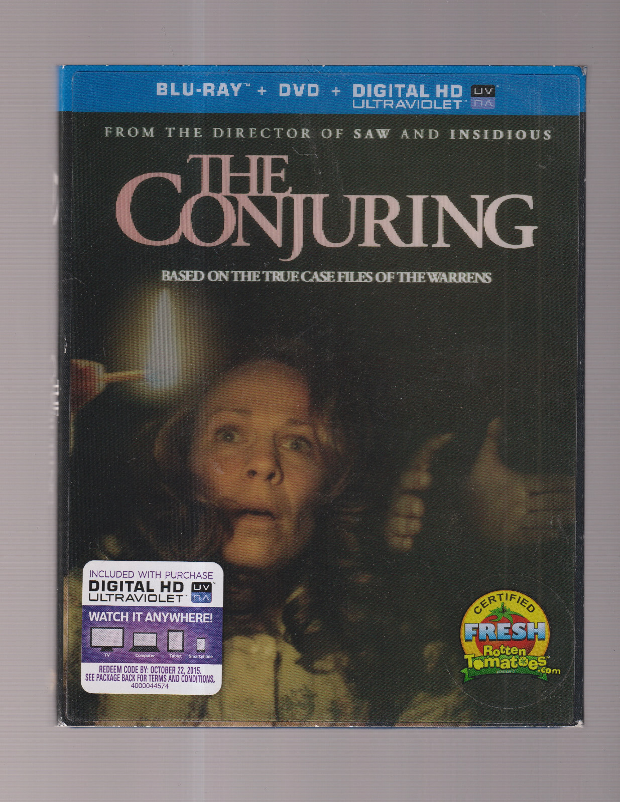The Conjuring (Blu-Ray + DVD, 2 Disc Set) W Holographic Slipcover ...
