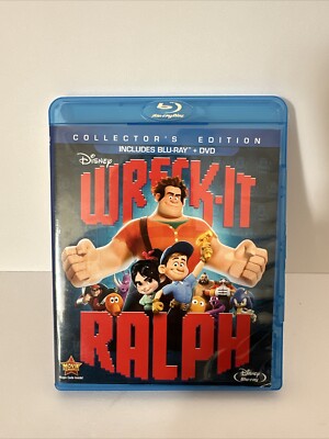 Wreck It Ralph Blue Ray Disk And Case. Missing DVD | eBay