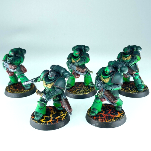 Salamander Infernus Squad Space Marines - Painted - GW Warhammer 40K ...