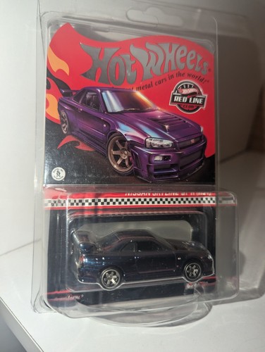 Hot Wheels Collectors RLC Skyline GT-R Purple Chameleon BNR34 (HWF14 ...