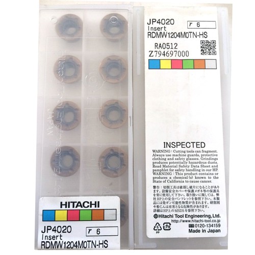 HITACHI RDMW1204MOTN-HS JP4020 Carbide Inserts 10PCS/ Box New # | eBay