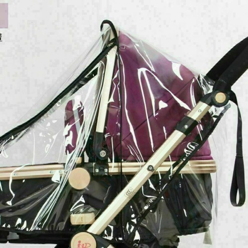 Universal Pushchair Buggy Rain Cover Baby Transparent Stroller Pram ...