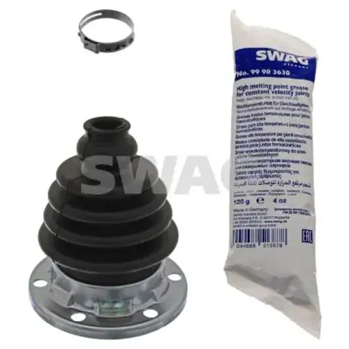 Drive shaft CV joint boot Front Axle Left Rubber 30 93 8333 SWAG for ...