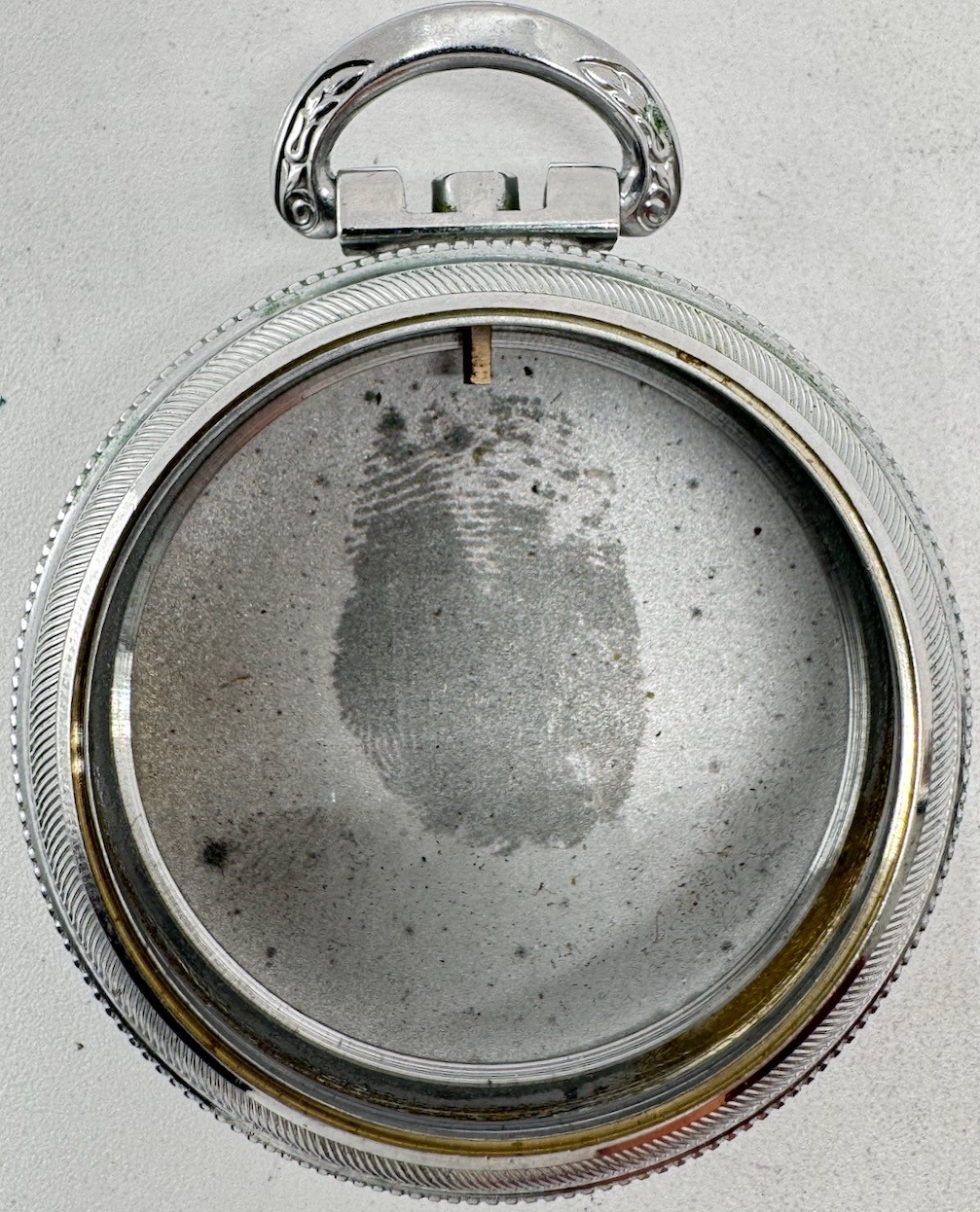 Vintage 18s Defiance Open Face Pocket Watch Case Chro… - Gem