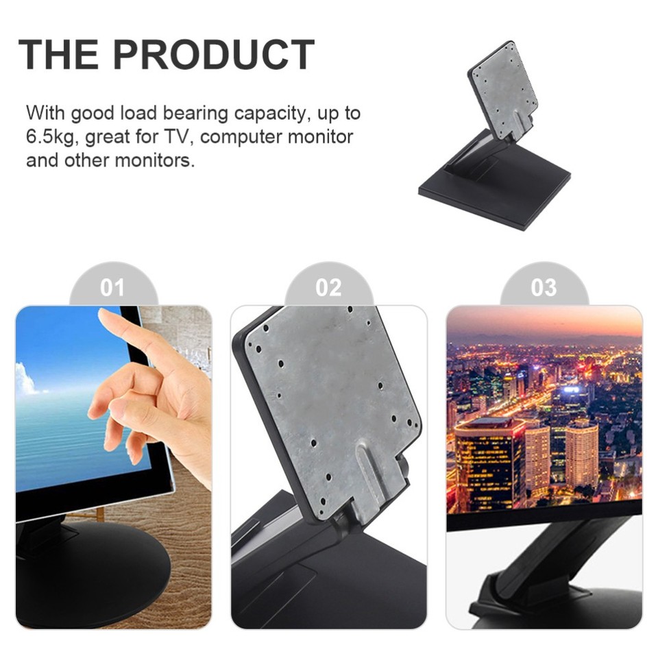 Lay Flat Monitor Stand: Iron Folding Touch Screen Stand For Desk ...