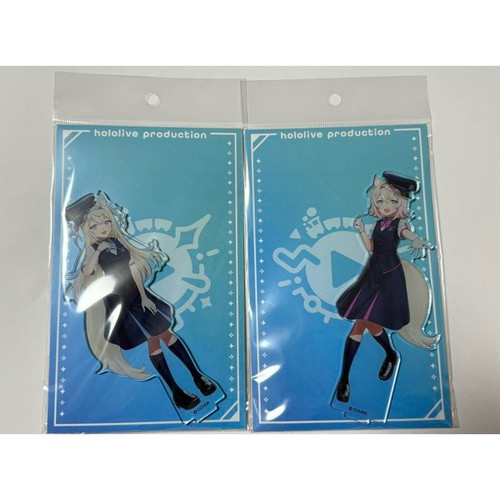 Hololive Fuwawa Mococo Abyssgard Acrylic Stand Tokyo Station Set of 2 ...