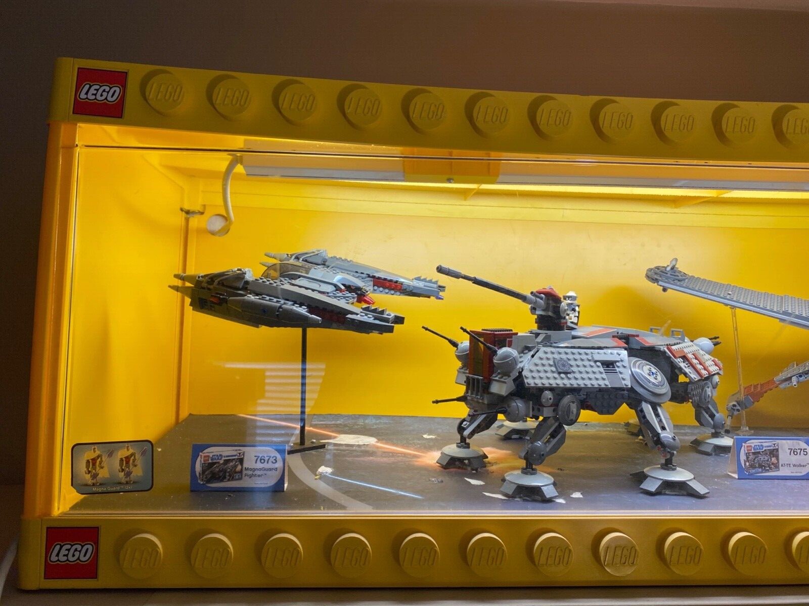 LEGO STAR WARS STORE DISPLAY Vehicles ** PICK UP ONLY - Wallsparks | eBay