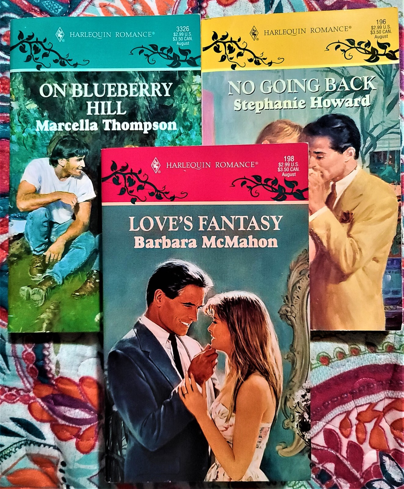 Lot of 3 Harlequin Romance Books in "mint condition" | eBay