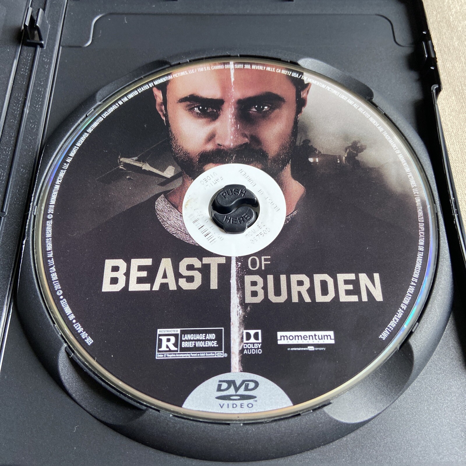 Beast of Burden (DVD 2018) Indie Daniel Radcliffe Drug Mule US Mexico ...