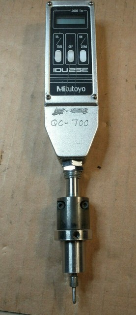 Mitutoyo Digital Indicator 1" Idu25e Calibration Certificate /clean for ...