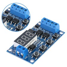 DC 12v Timer Relay Switch Turn On/off Module Digital LED Cycle Delay ...