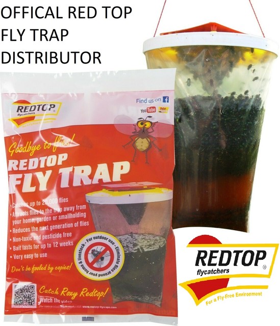 Red Top Fly Trap Best Pesticide Fly Catcher for sale online | eBay