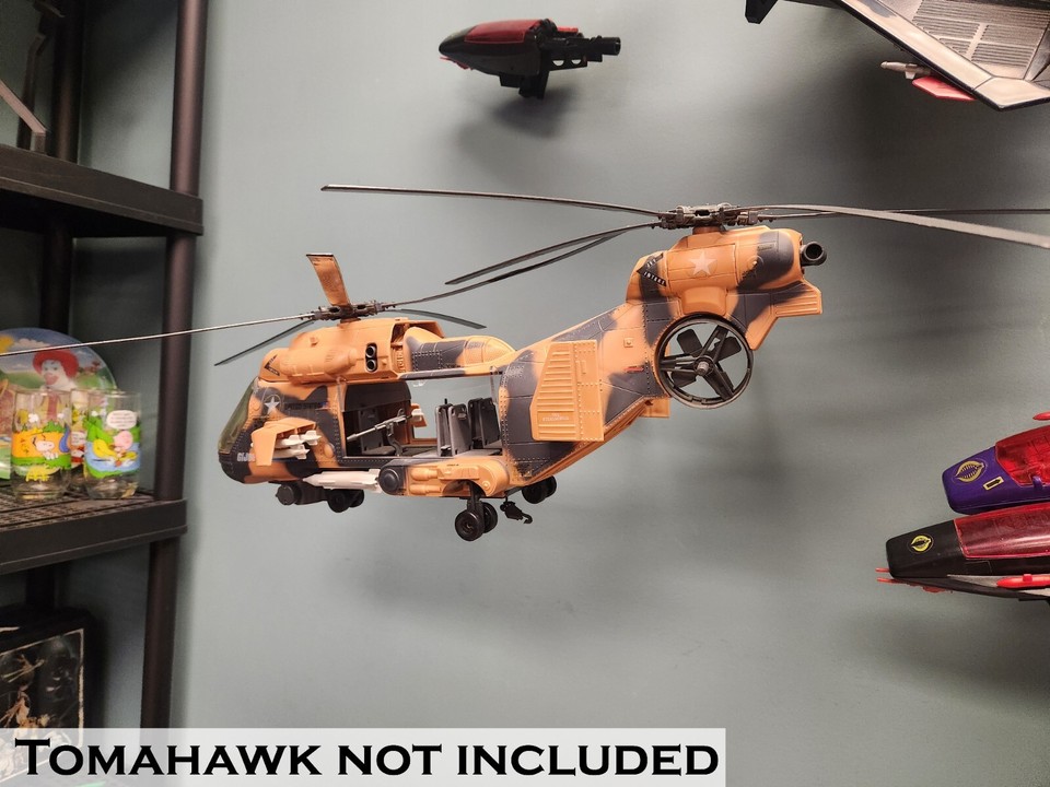 GI Joe Wall Mount For Vintage/Modern GI Joe Tomahawk | eBay