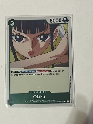 Romance Dawn Okiku OP01-035 (English) One Piece Trading Card Game | eBay