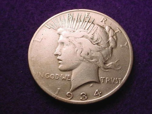 1934-S PEACE DOLLAR SUPERIOR KEY DATE COIN!! #850 | eBay
