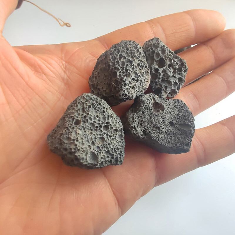 100g/pack Natural Porous Volcanic Rock Original Stone Geode ...
