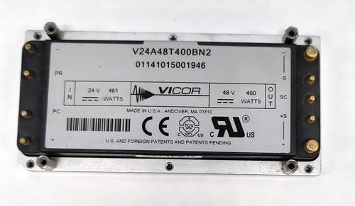 Vicor V24A48T400BN2 Isolated Maxi DC/DC Converter 24V 461W IN 48V 400W OUT | eBay