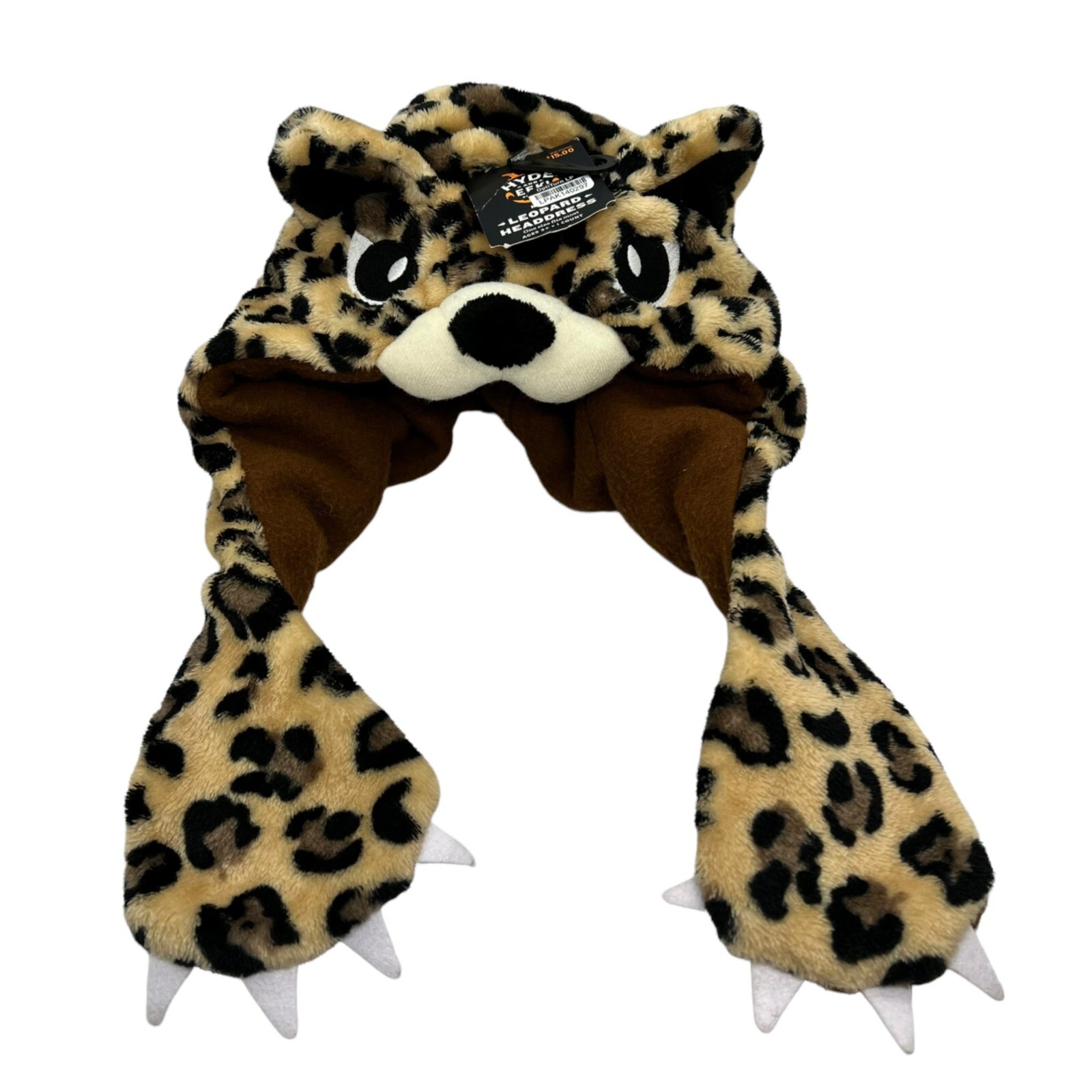 Leopard Plush Headdress Costume Halloween Hat Kids one size NWT | eBay
