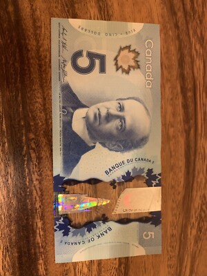 CANADA 5 DOLLARS Banknotes, Used Condition, Canadian, Bank Note, Single ...
