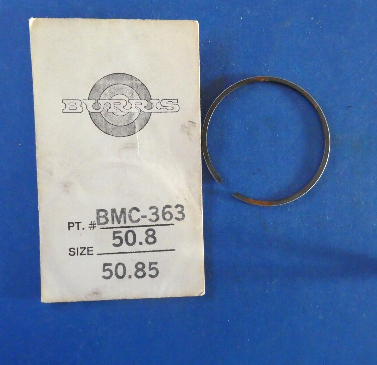 Burris Racing Piston Rings, BMC-363, 50.8-50.85 Go Karting | eBay