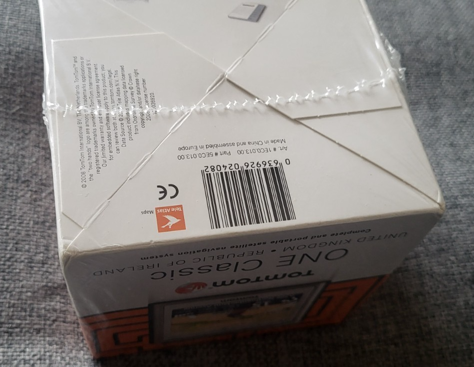 Brand new- Sealed--TomTom ONE Sat nav vintage rare navigation 2008 UK ...