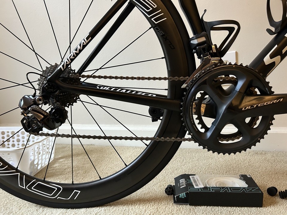 Specialized S-Works Tarmac SL6 Ultegra Di2 Matte Black Carbon Road Bike ...