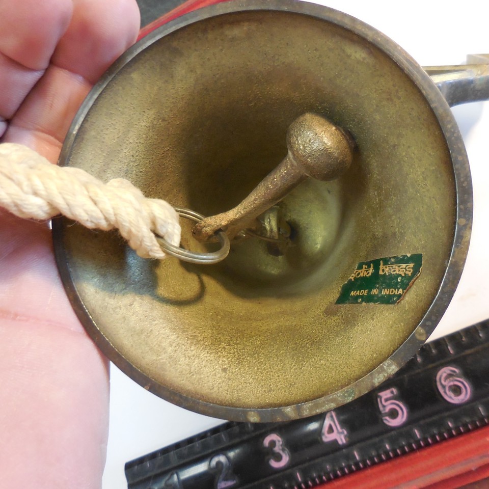 Vintage Antique Large Anchor Wall Mount Solid Brass Sailor Nautical ...