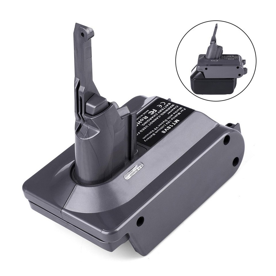 Converter Li-ion Battery 8000mAh Accessories Cleaner Safe Short Circuit ...