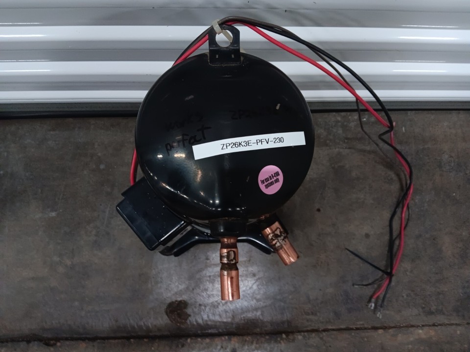 Copeland 2 Ton Scroll A/C Compressor ZP26K3E-PFV-230 ZP26K3E-PFV-830 ...