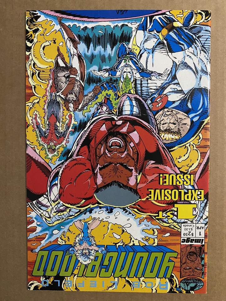 Youngblood #1 1992 Original Comic Book w Attached Inserts First Image ...