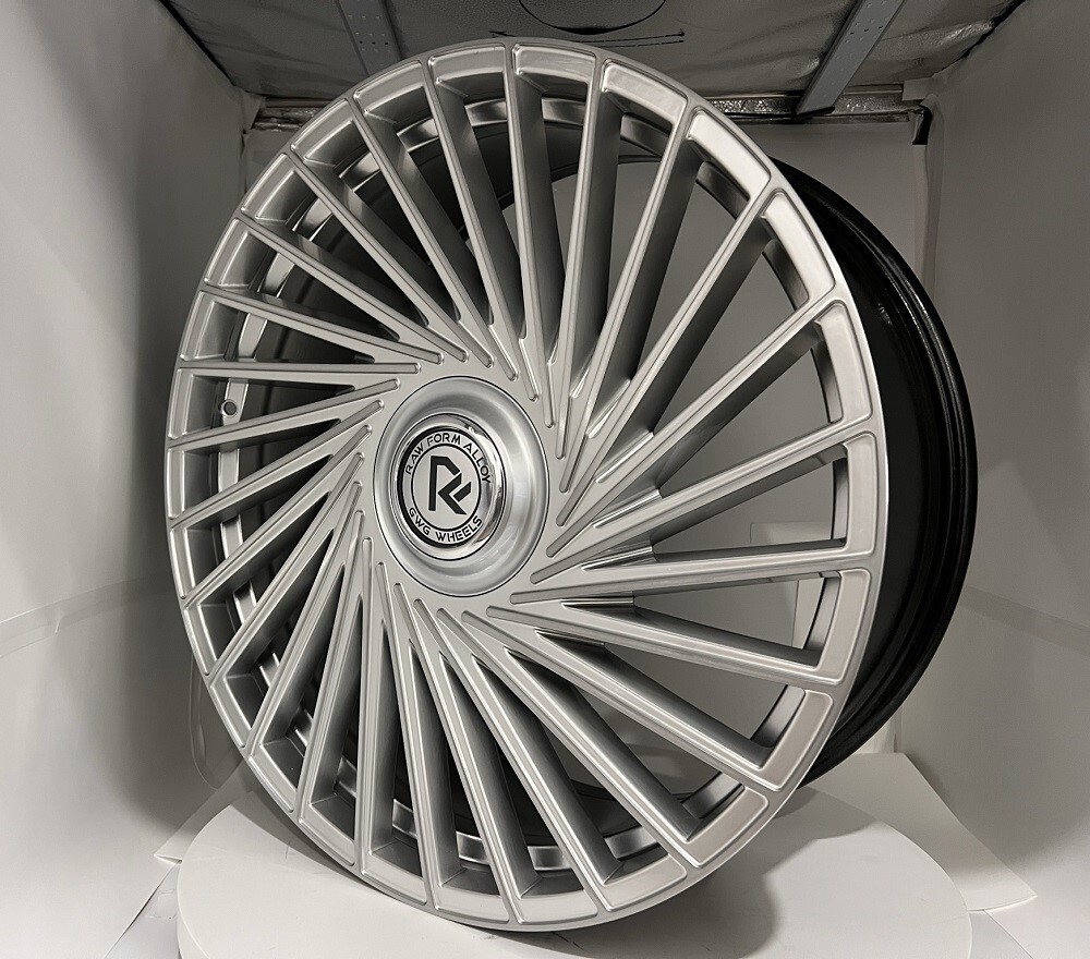 4 Forged RF2 20 inch Silver Rims 20x10.5/12 fits BMW 6 Series Gran ...