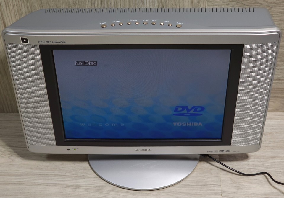 Toshiba 14DLV75 14" 480p TV/DVD Combo LCD Television No Remote - TESTED ...