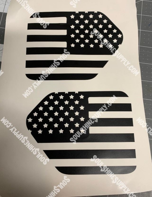 Rear Reflector Decal for 2018-2022 Subaru Crosstrek XV Matte Black | eBay