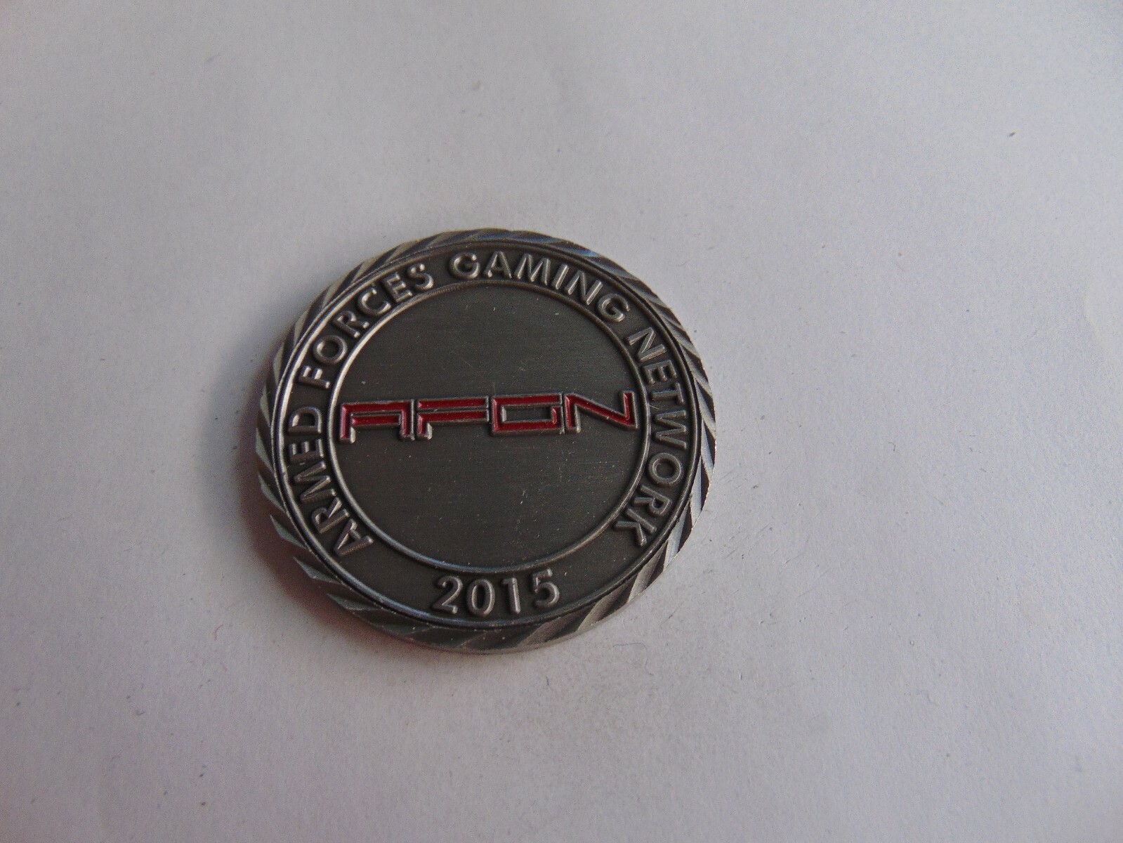 CHALLENGE COIN GEICO BATTLE OF THE BRANCHES ARMED FORCES GAMING NETWORK ...