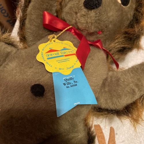 Quilly Willy Plush Doll Porcupine Plain Mascot Saskatchewan Animal Fair ...