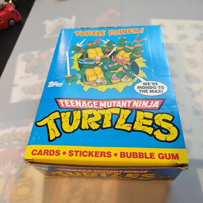 1989 Topps Teenage Mutant Ninja Turtles TMNT Series 1 Box (48 Sealed ...
